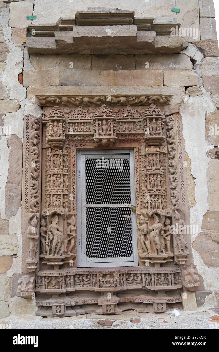 The Parvati Temple, part of the Khajuraho Group of Monuments in ...