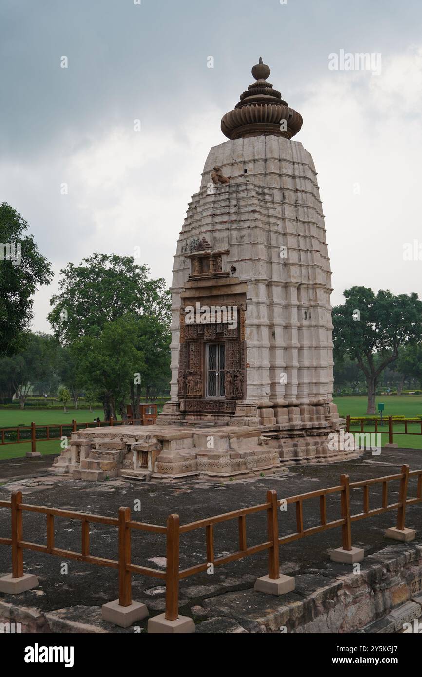 The Parvati Temple, part of the Khajuraho Group of Monuments in ...