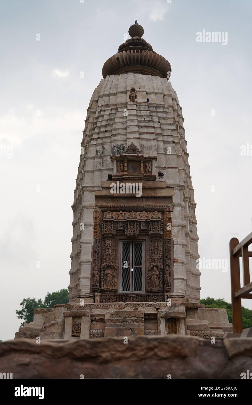 The Parvati Temple, part of the Khajuraho Group of Monuments in ...