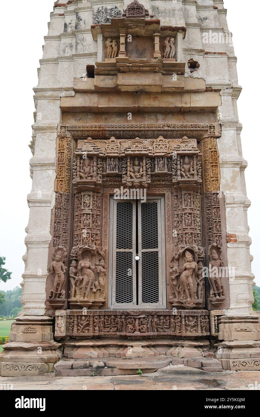 The Parvati Temple, part of the Khajuraho Group of Monuments in ...