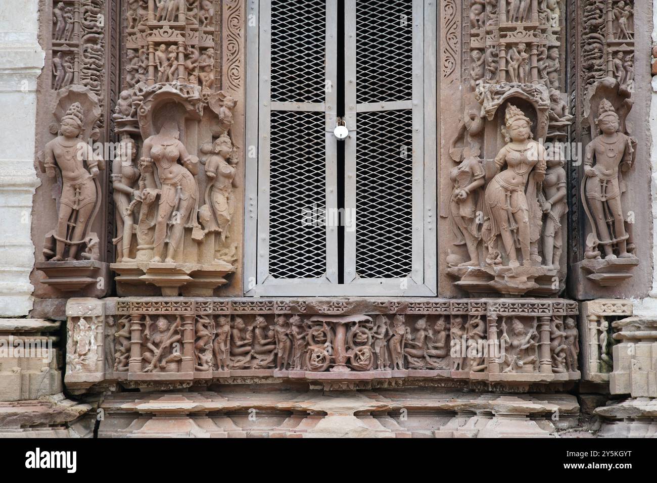The Parvati Temple, part of the Khajuraho Group of Monuments in ...