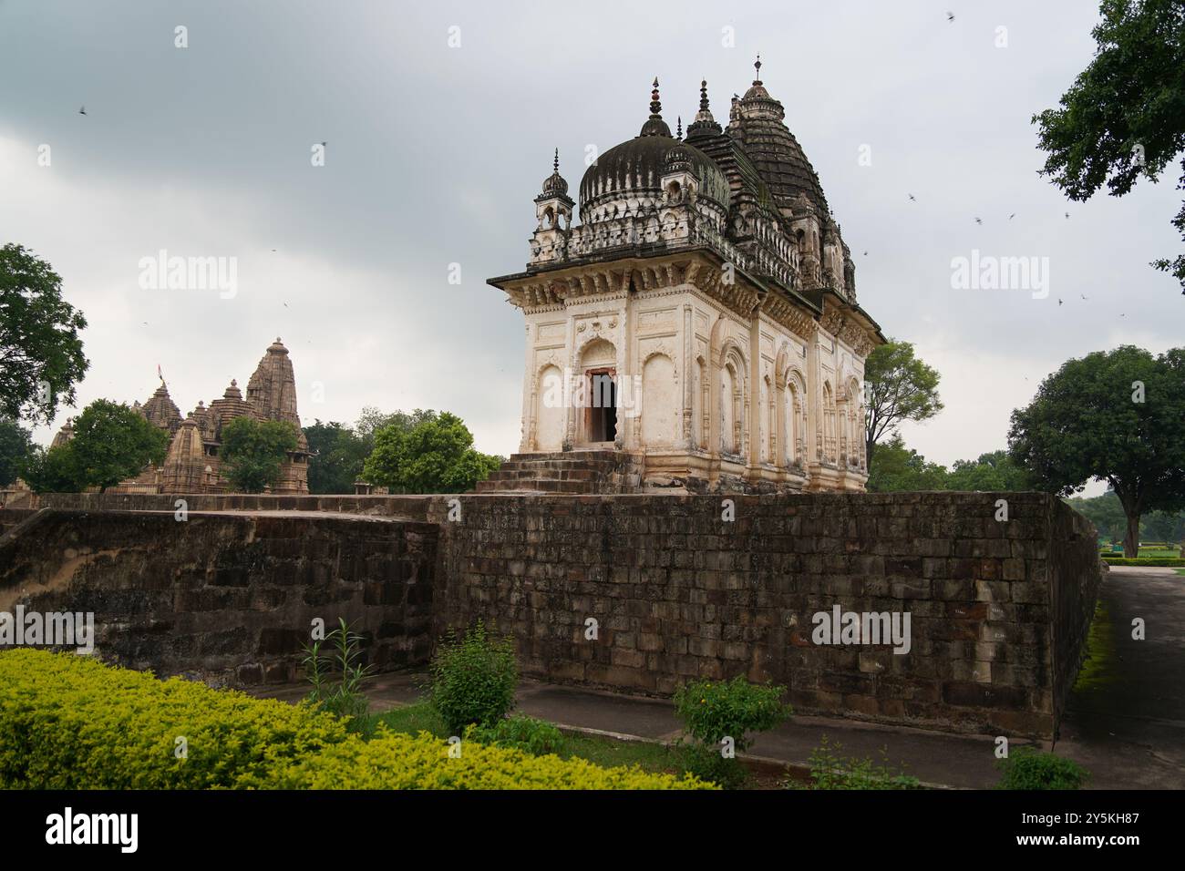 The Pratapeshwar Temple, part of the Khajuraho Group of Monuments in ...