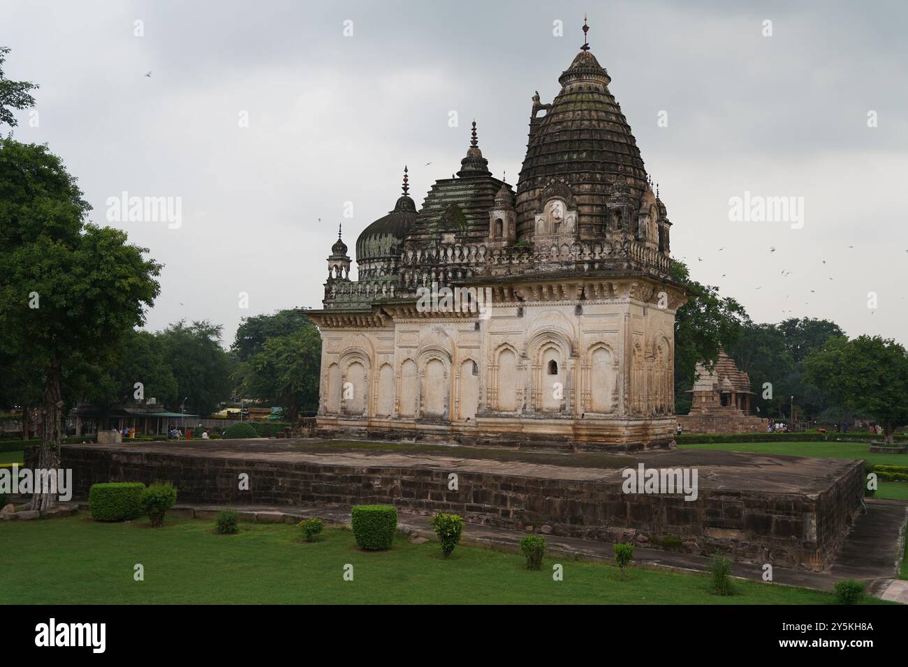 The Pratapeshwar Temple, part of the Khajuraho Group of Monuments in ...