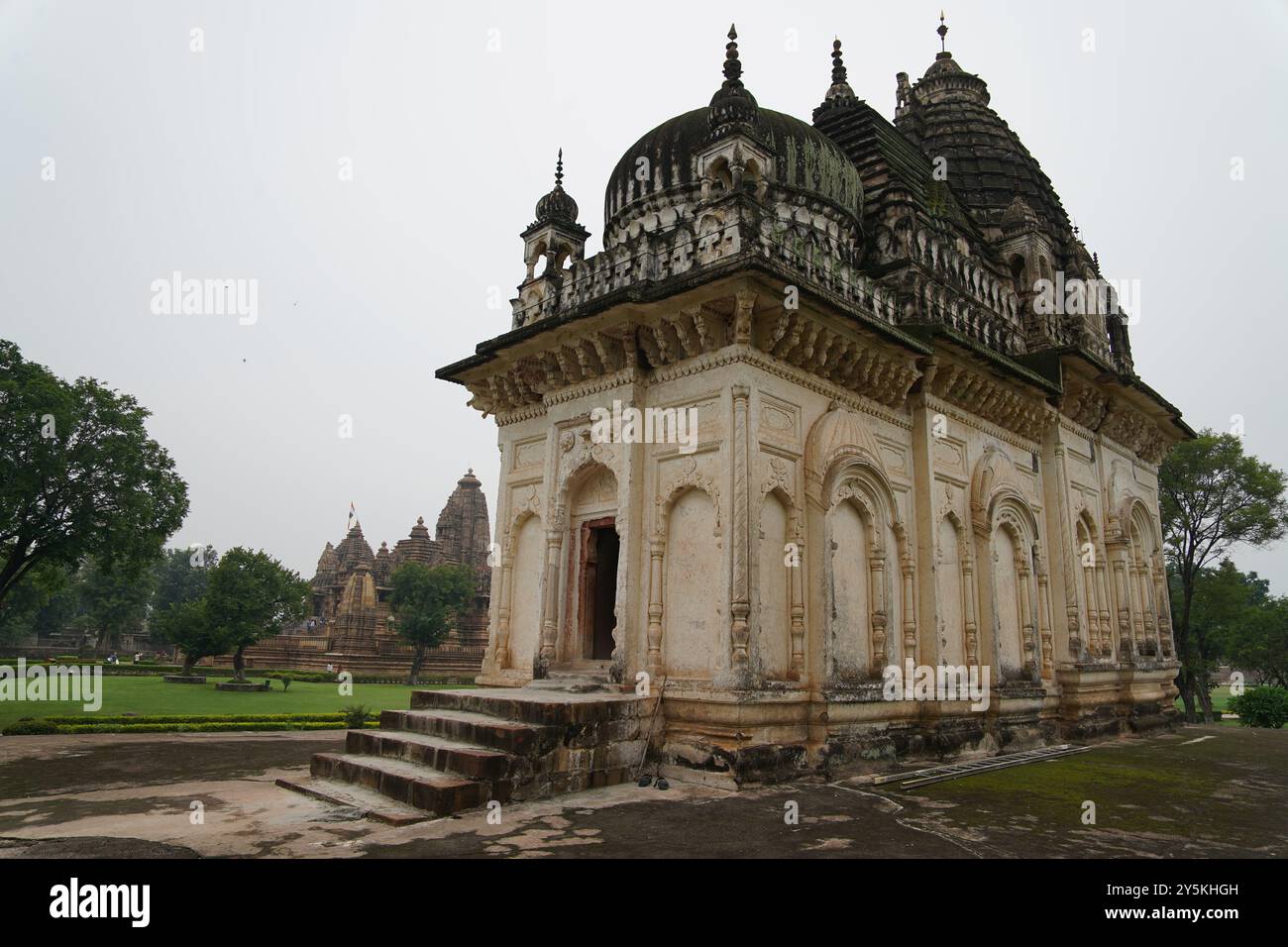 The Pratapeshwar Temple, part of the Khajuraho Group of Monuments in ...