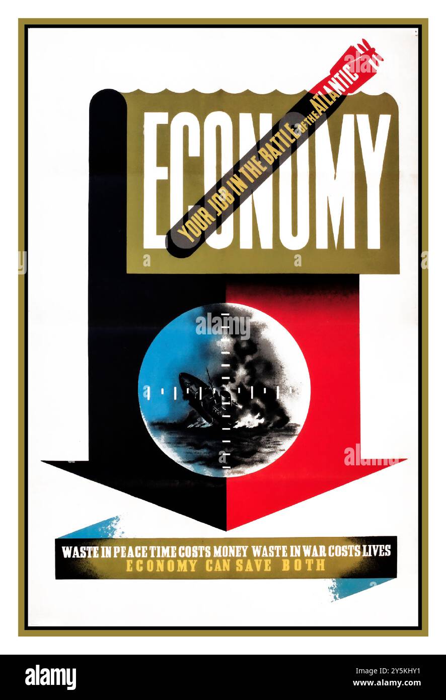 WW2 UK Propaganda Poster ''your job in the Battle of the Atlantic ...