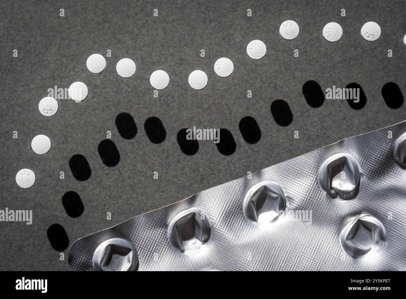 Medication pills blister packaging concept of pharmacy, medicine ...