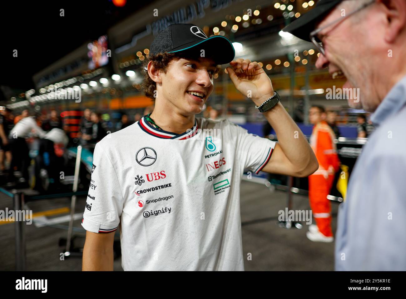 Singapore, Singapour. 22nd Sep, 2024. KIMI ANTONELLI Andrea (ita ...