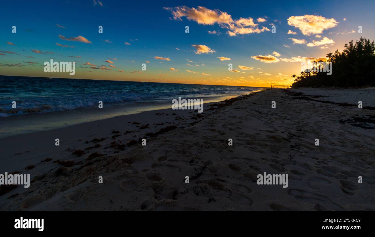 Horseshoe Bay Beach and Deep Bay Beach in Hamilton, Bermuda Stock Photo ...
