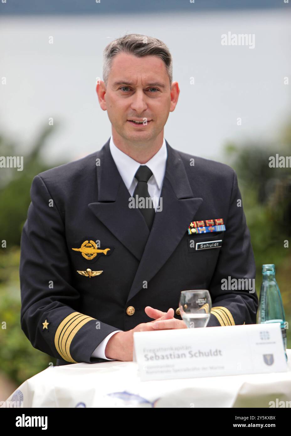 Fregattenkapitän Sebastian Schuldt, Kommandeur des Kommando ...