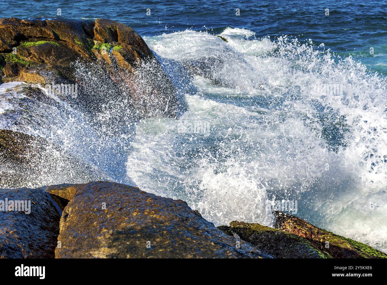 After wave crashes water hi-res stock photography and images - Alamy