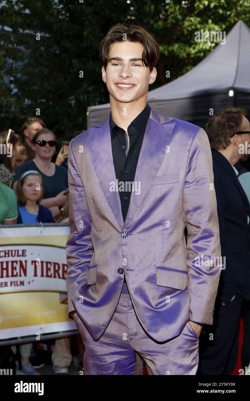 Loris Sichrovsky arriving at the premiere of THE SCHOOL OF MAGICAL ...