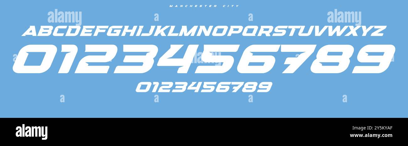 Dynamic italic automotive font, sleek bold numbers and letters for ...