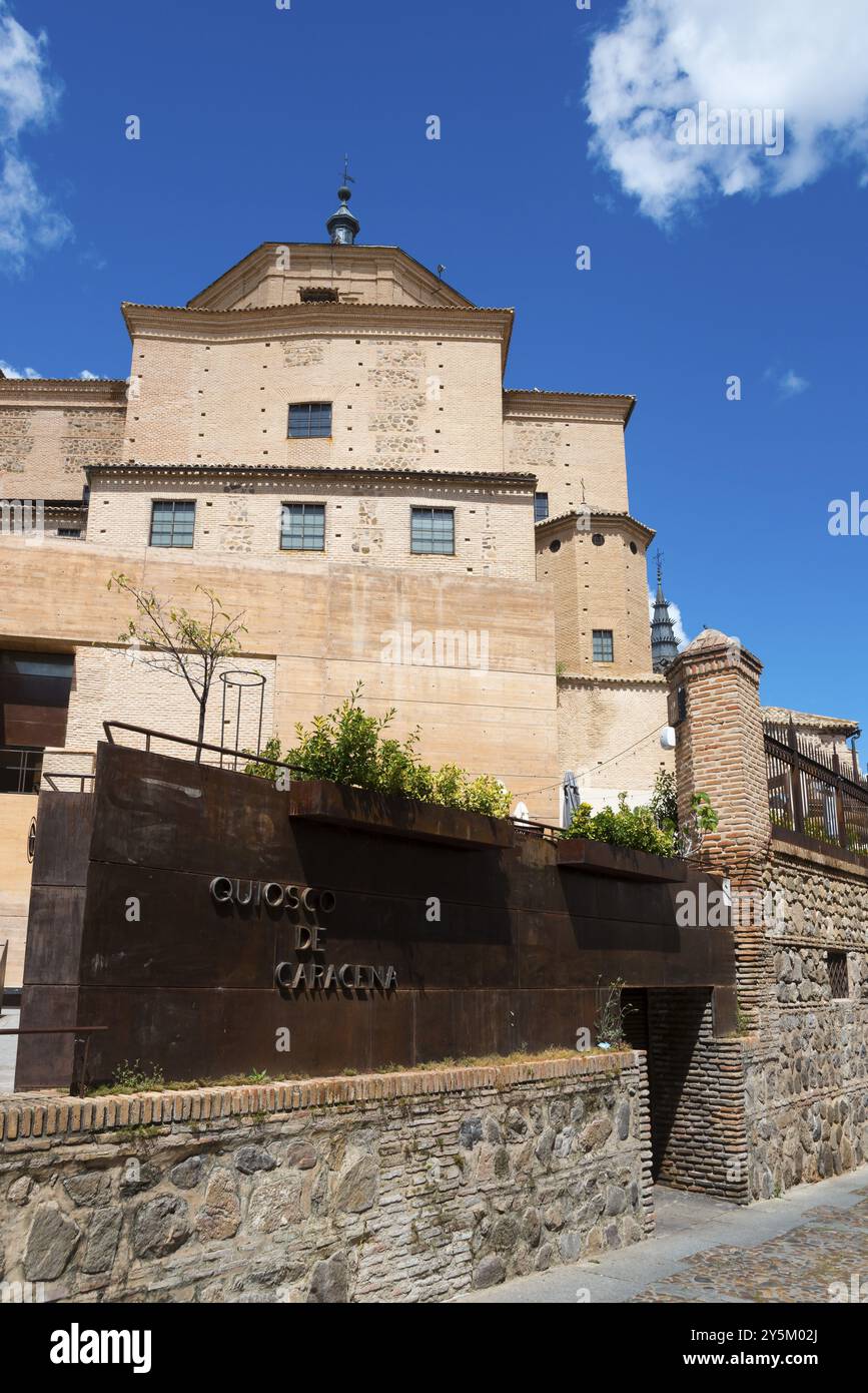 Historic building with architectural details in stone and brick under a ...
