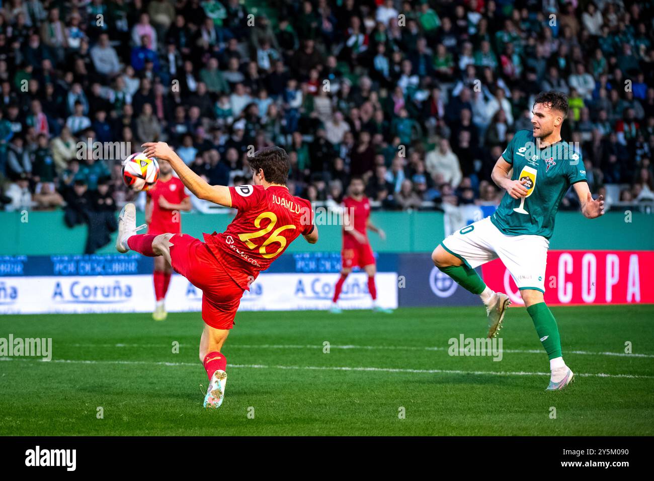 Ferrol, Spain. 07 January, 2024. King's Cup. Racing Club Ferrol vs ...