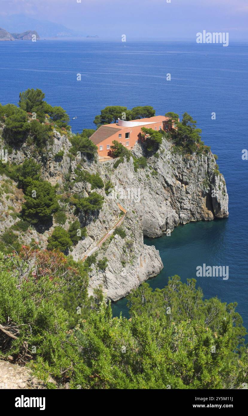 Casa Malaparte also Villa Malaparte is a house on Punta Massullo, on ...