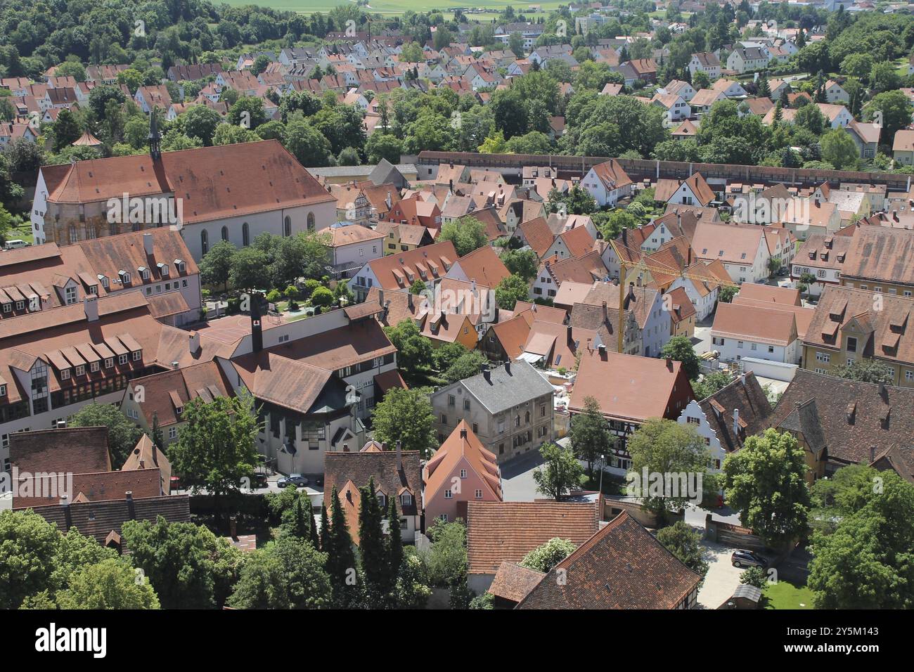 Noerdlingen panorama hi-res stock photography and images - Alamy