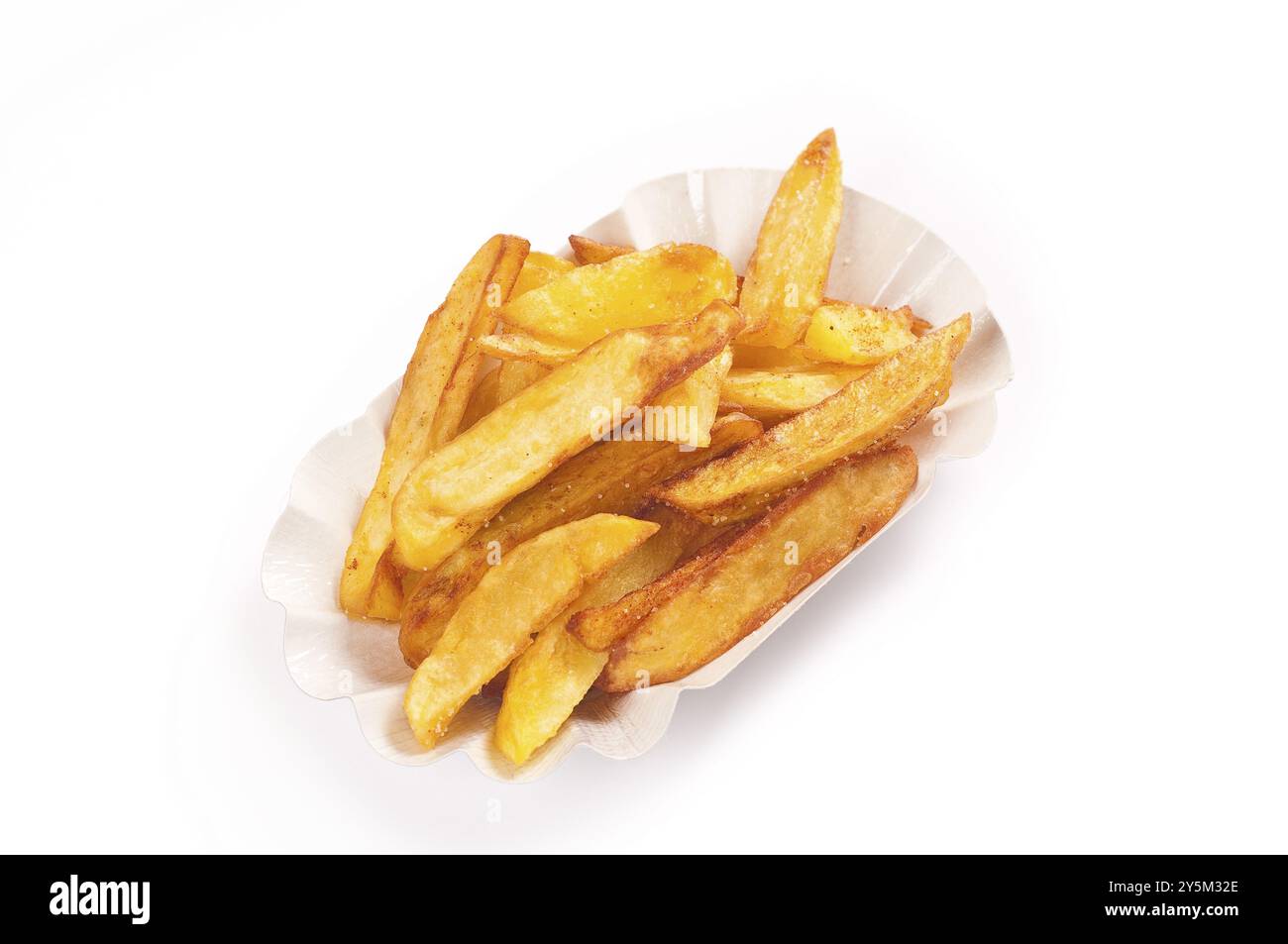 French fries in a chip tray Stock Photo - Alamy