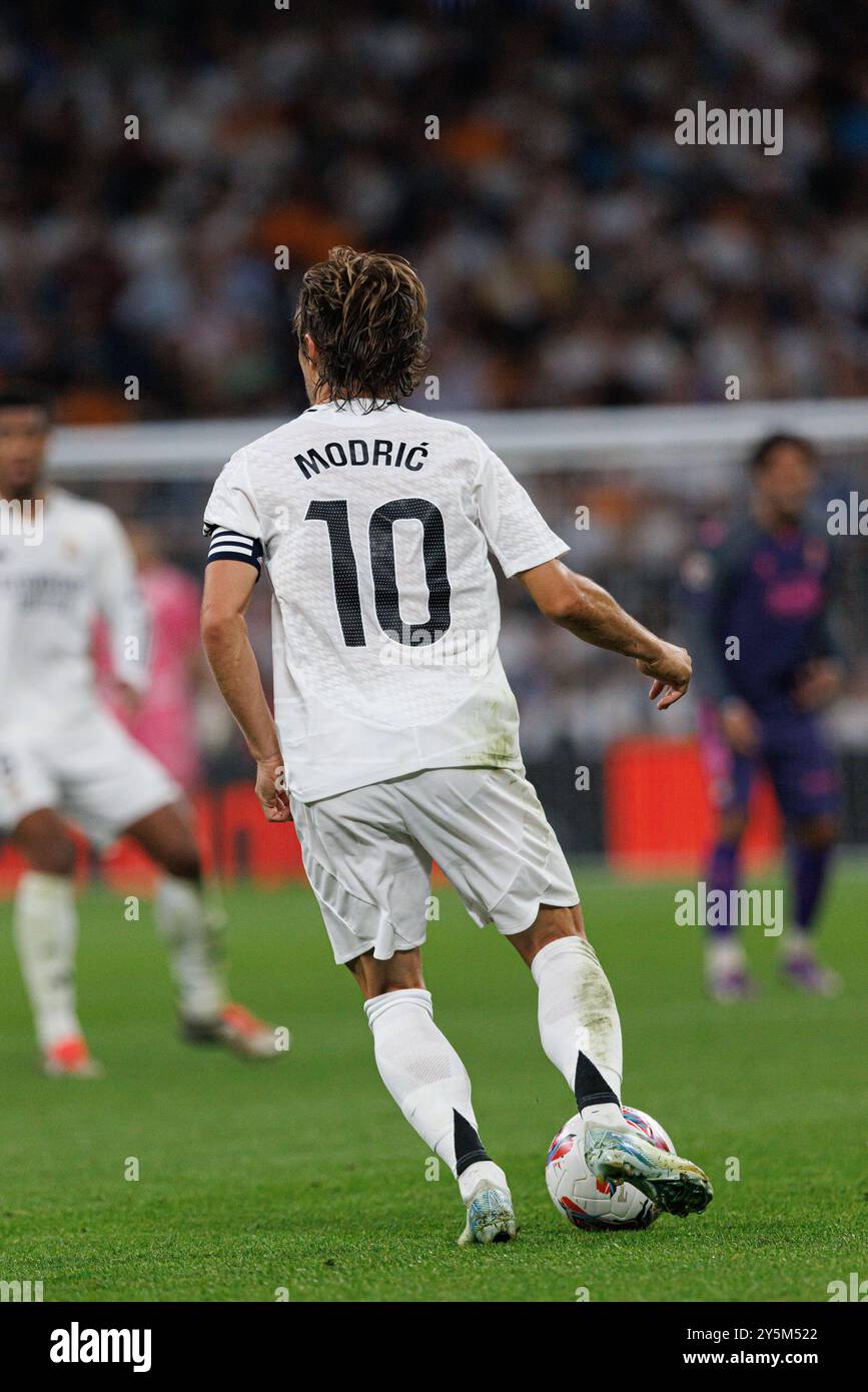 Luka Modric seen during LaLiga EA SPORTS game between teams of Real ...