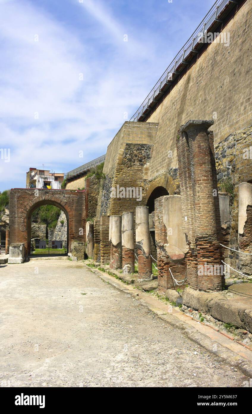 Herculaneum was an ancient city on the Gulf of Naples that sank like ...