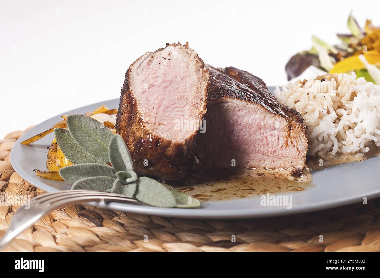 Meal fillet pork meals hi-res stock photography and images - Alamy