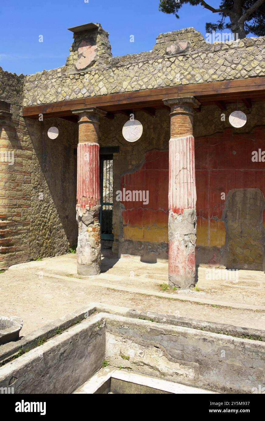 Herculaneum was an ancient city on the Gulf of Naples that sank like ...
