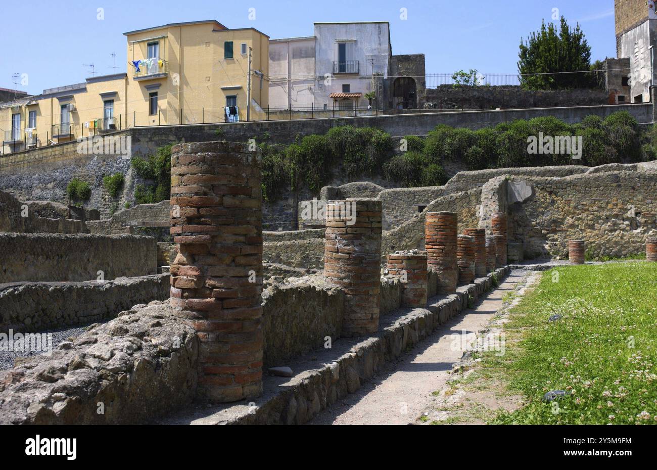 Herculaneum was an ancient city on the Gulf of Naples that sank like ...