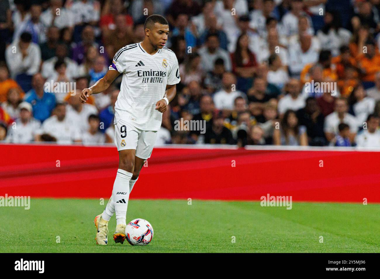 Kylian Mbappe seen during LaLiga EA SPORTS game between teams of Real ...