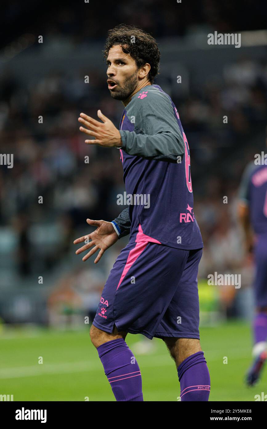 Leandro Cabrera seen during LaLiga EA SPORTS game between teams of Real ...
