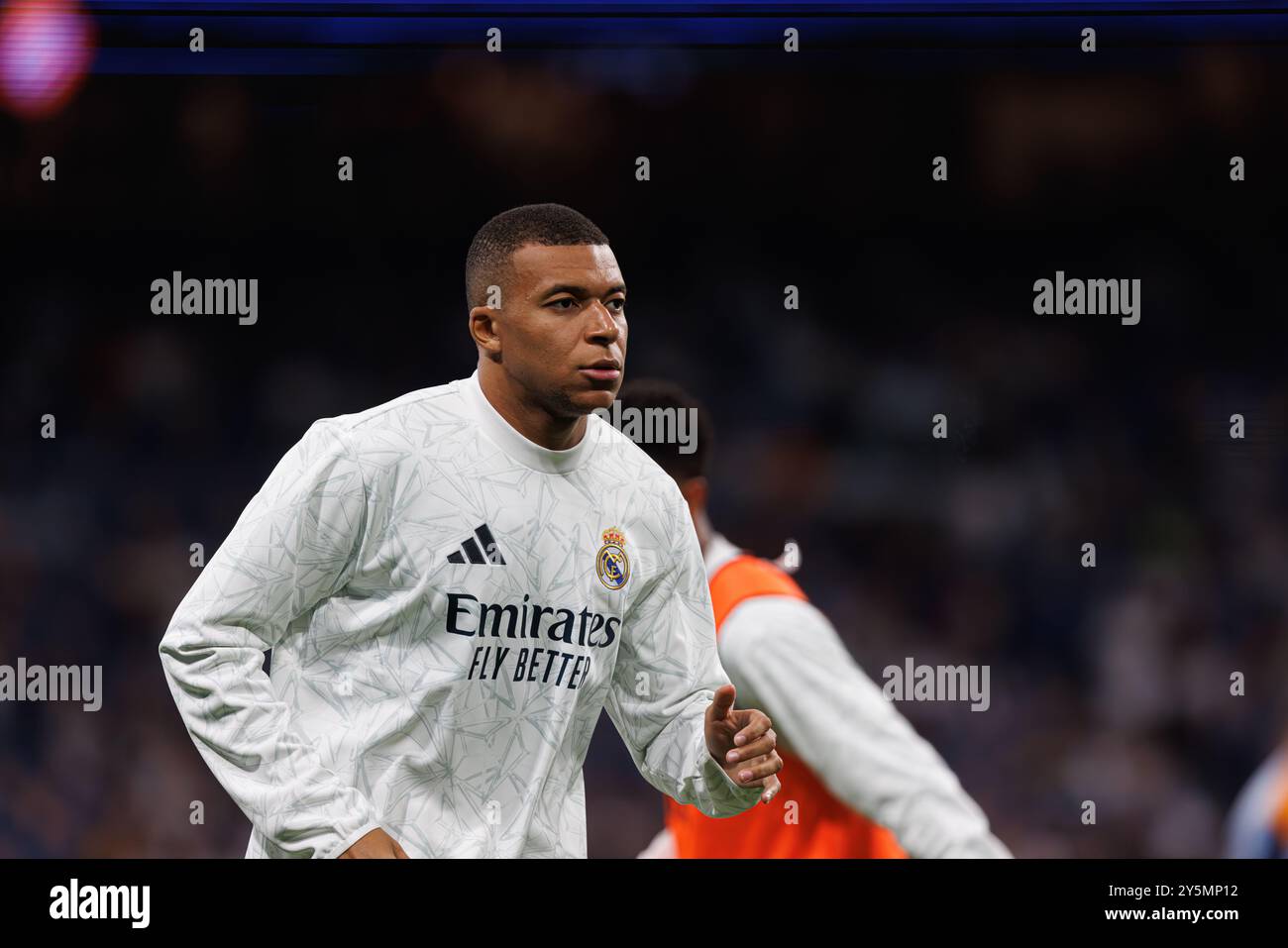 Kylian Mbappe seen during LaLiga EA SPORTS game between teams of Real ...