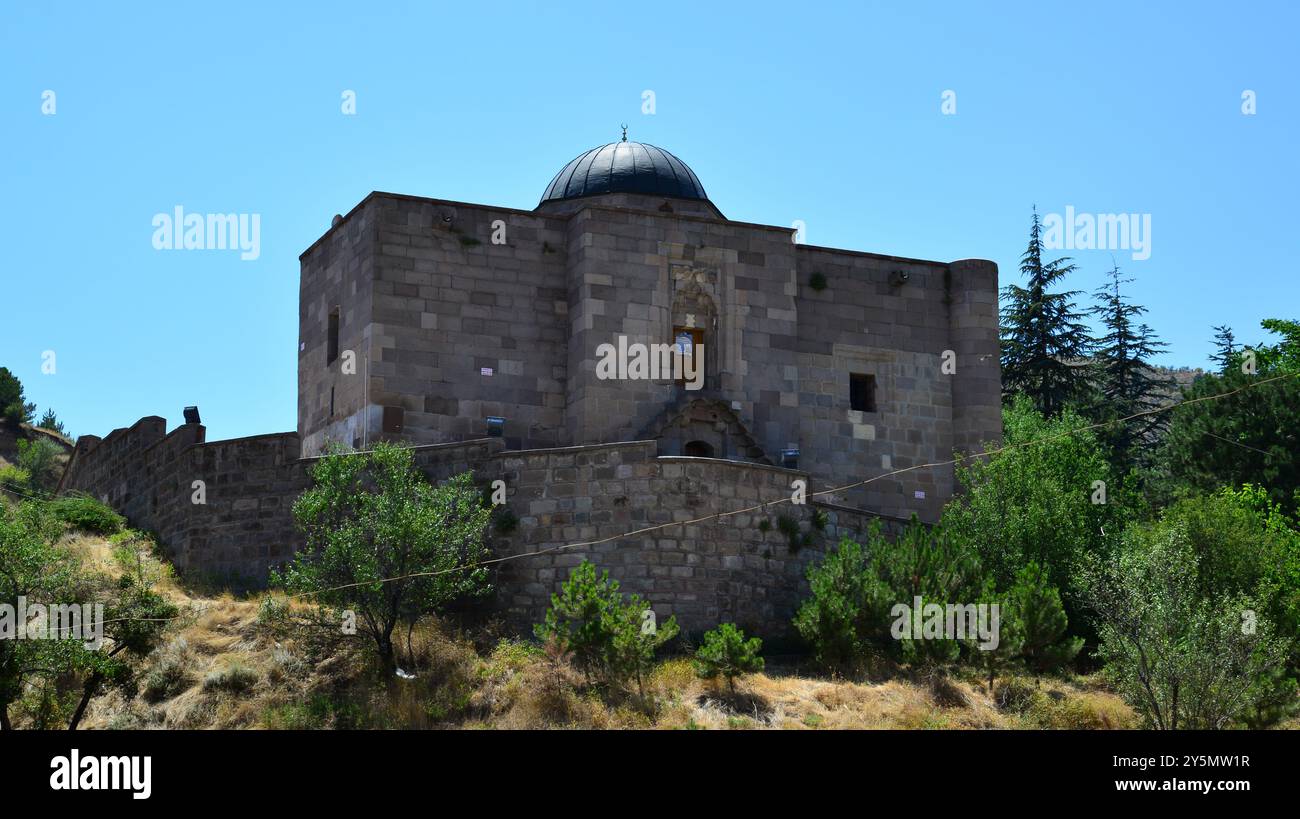 Located in Cankiri, Turkey, Tas Mescit was built during the Seljuk ...
