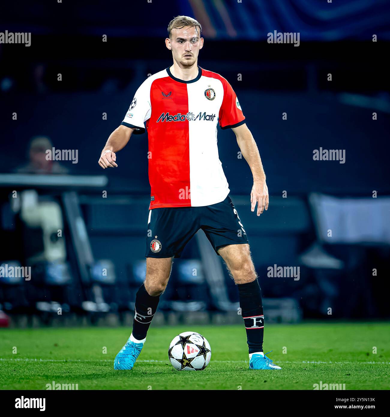 Feyenoord Rotterdam defender Thomas Beelen, during the match Feyenoord ...