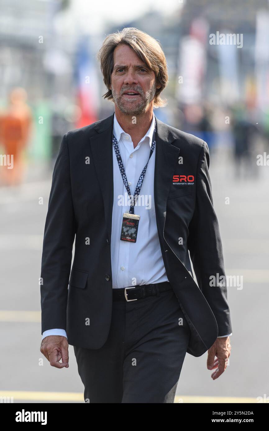 Monza, Italy. 22nd September, 2024. The CEO and Founder of SRO ...