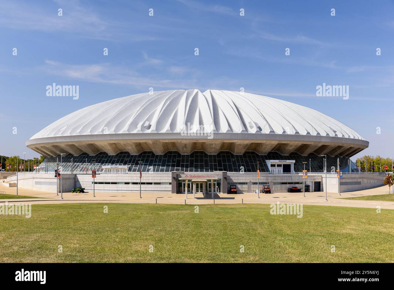 State Farm Center is an arena at the University of Illinois hosting the ...