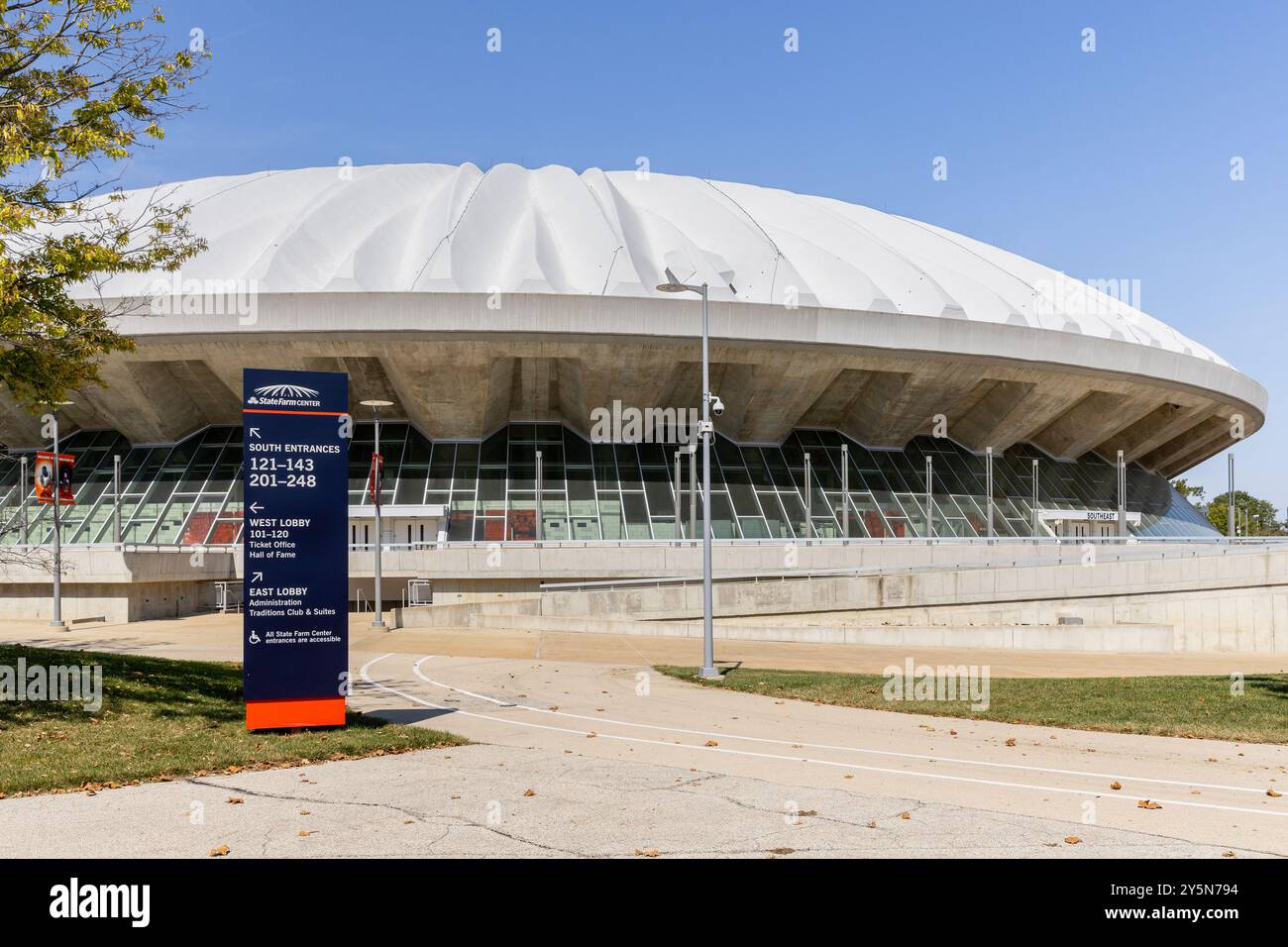 State Farm Center is an arena at the University of Illinois hosting the ...