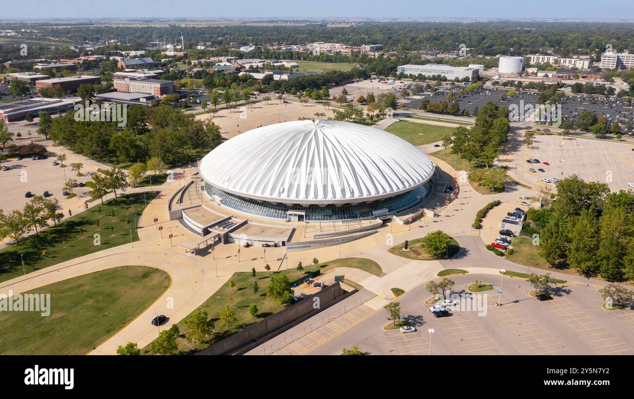 State Farm Center is an arena at the University of Illinois hosting the ...