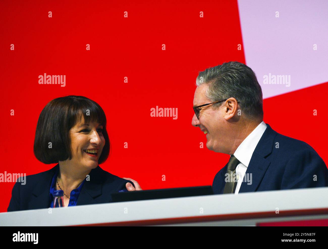 Rachel Reeves, Chancellor of the Exchequer and Sir Keir Starmer. Labour ...