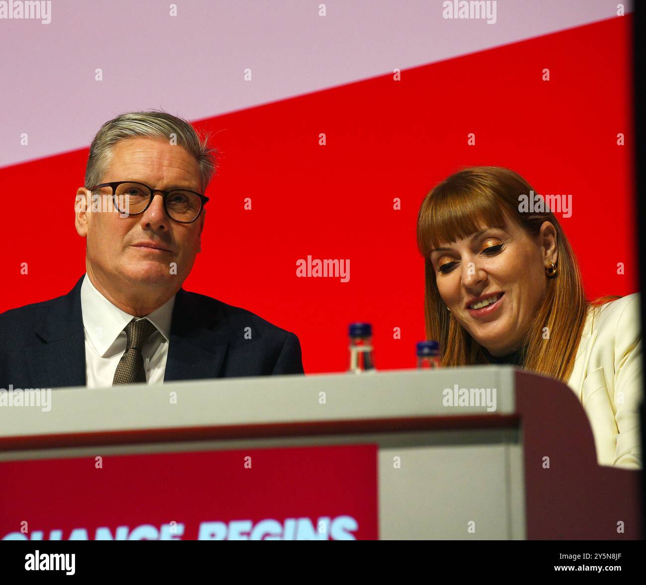 Sir Keir Starmer and Angela Rayner. Labour Party Conference 2024 ...