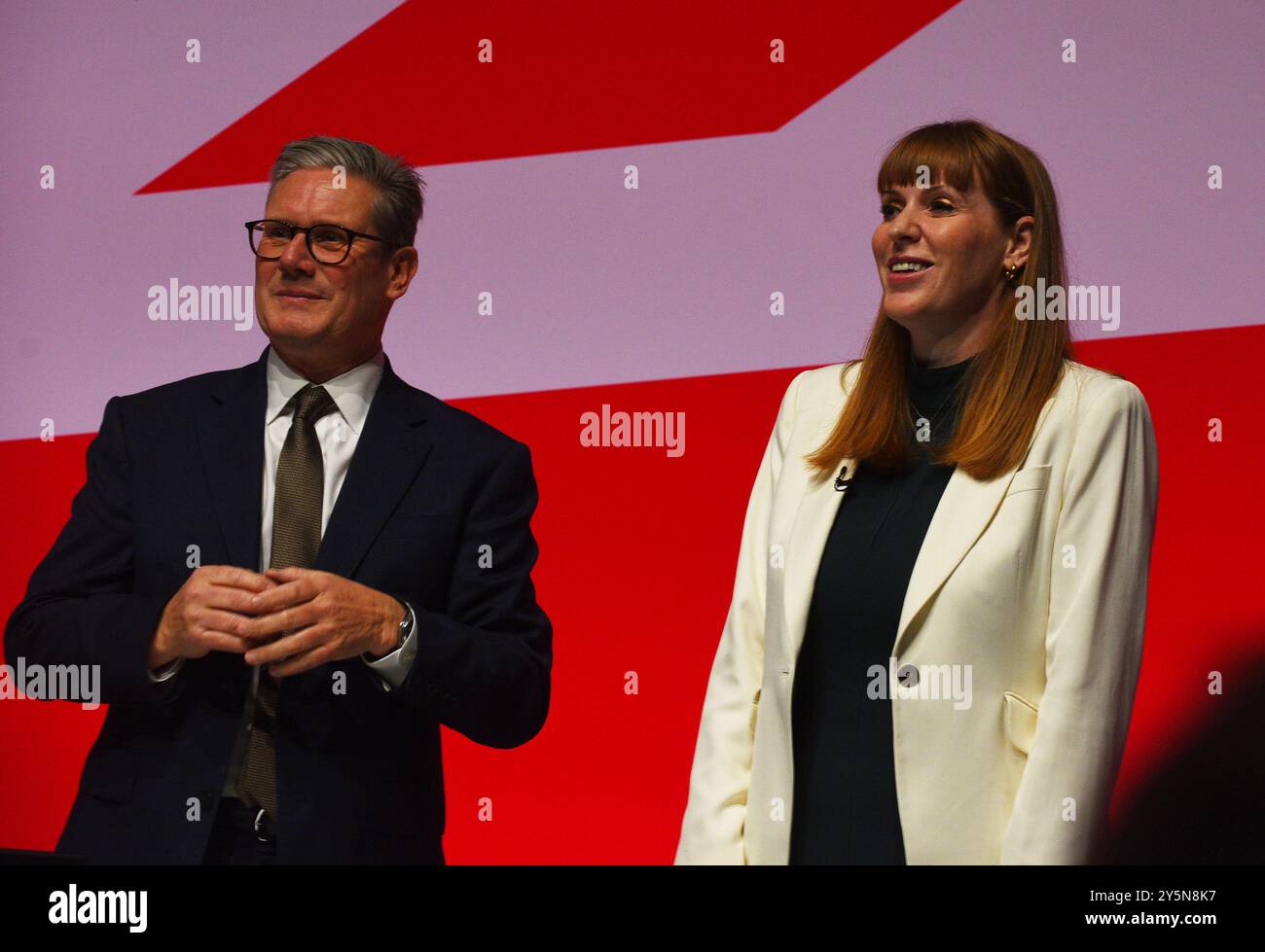 Sir Keir Starmer and Angela Rayner. LAbour Party Conference @024 ...
