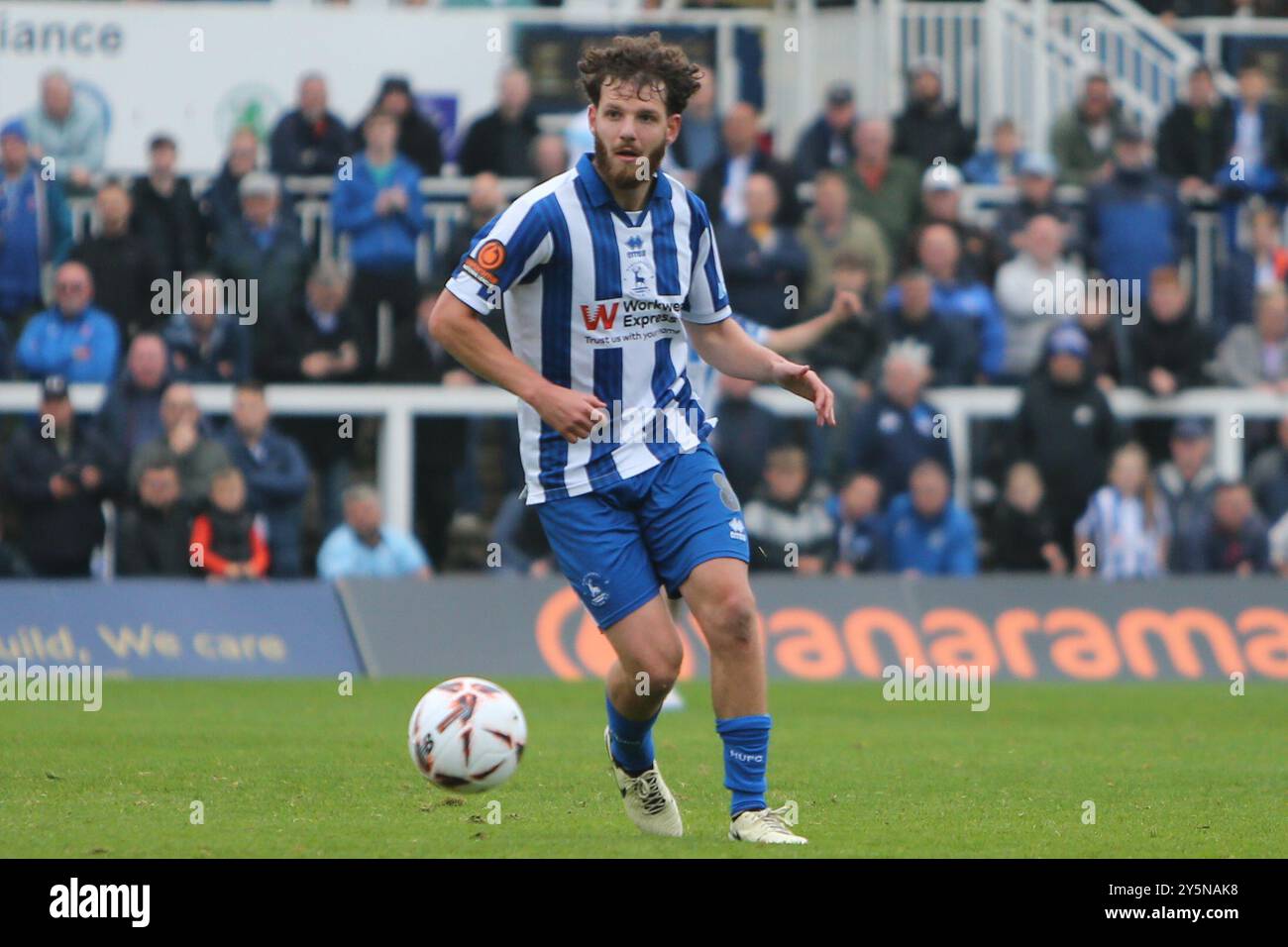 Hartlepool United's Anthony Mancini during the Vanarama National League ...