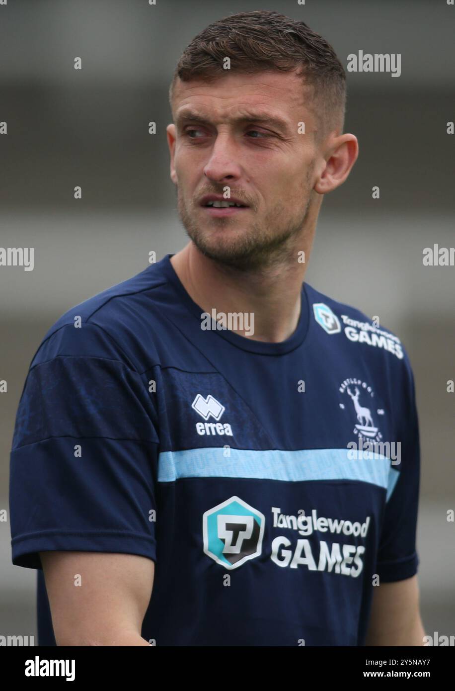 Hartlepool United Goalkeeper Adam Smith during the Vanarama National ...