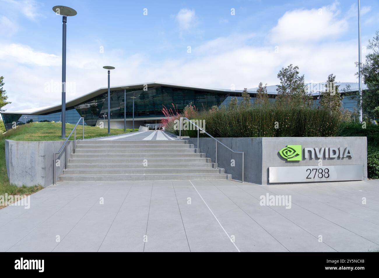 Nvidia headquarters in Santa Clara, California, USA Stock Photo - Alamy