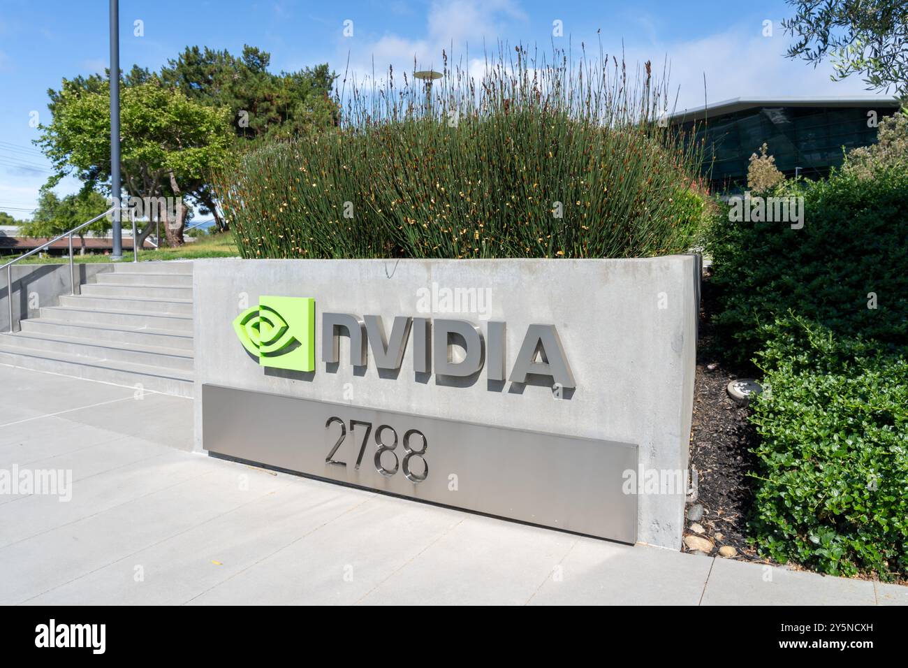 Nvidia headquarters in Santa Clara, California, USA Stock Photo - Alamy