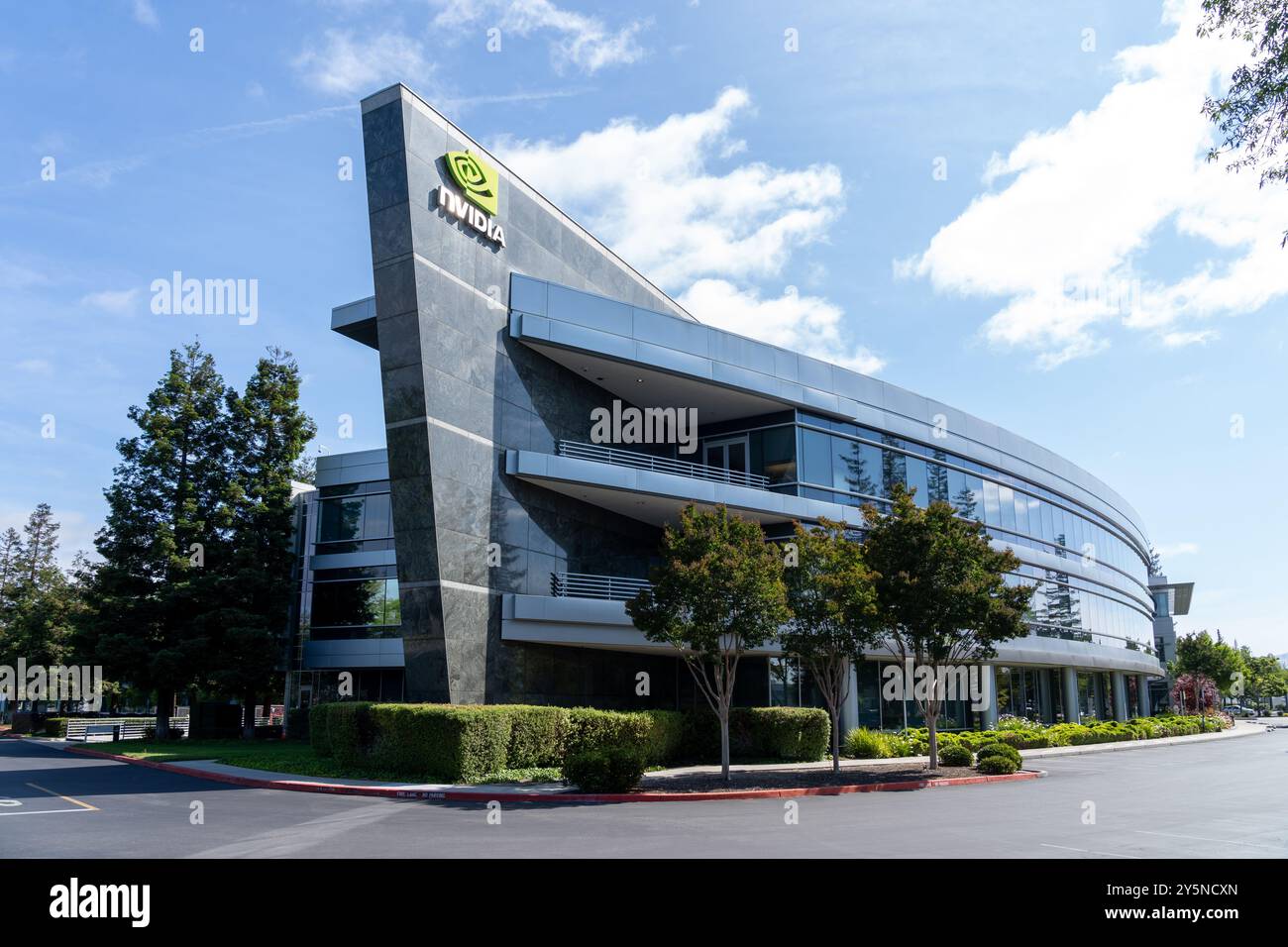Nvidia headquarters in Santa Clara, California, USA Stock Photo - Alamy