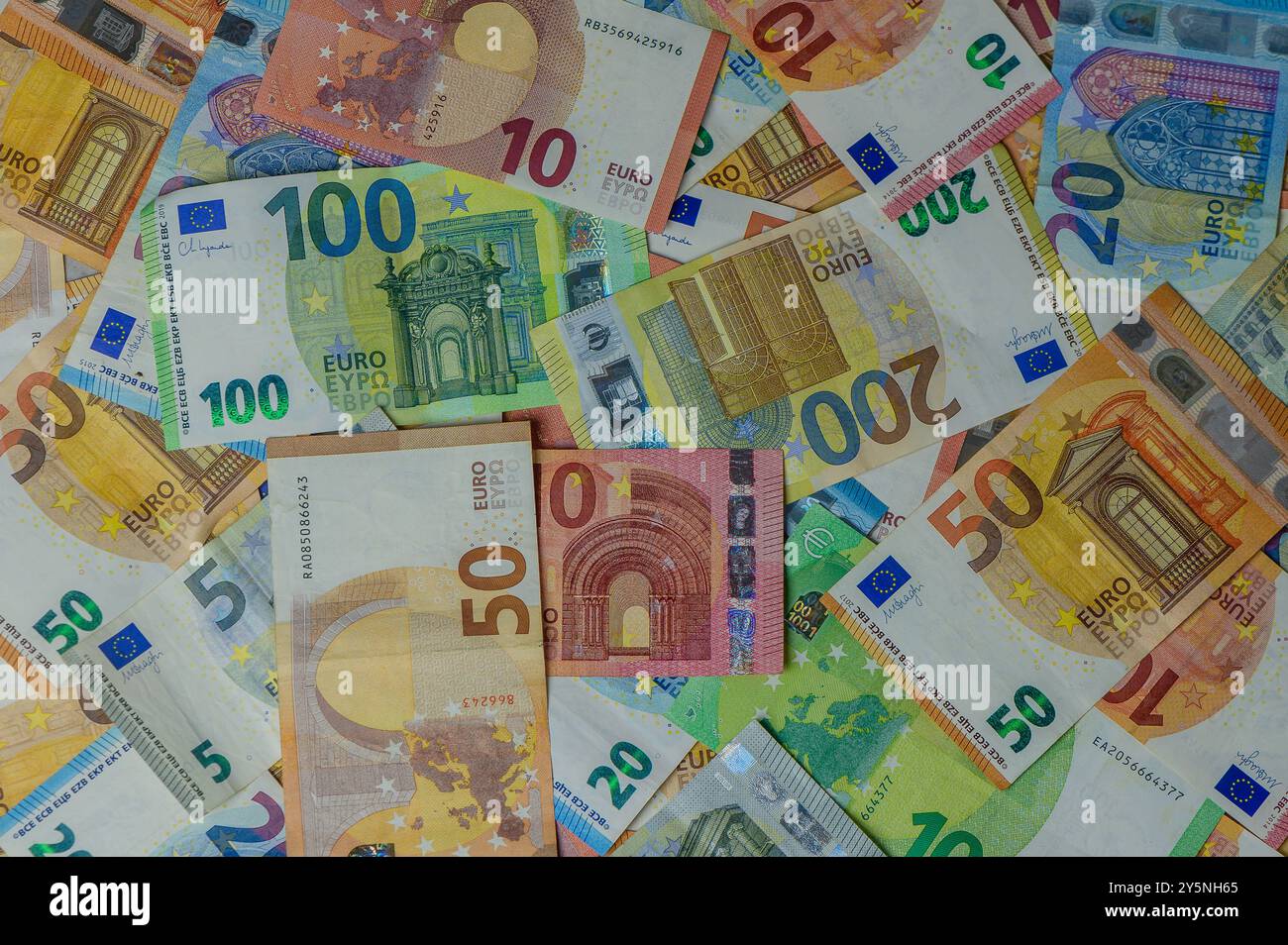 Euro Money. euro cash background. Euro Money Banknotes Stock Photo - Alamy
