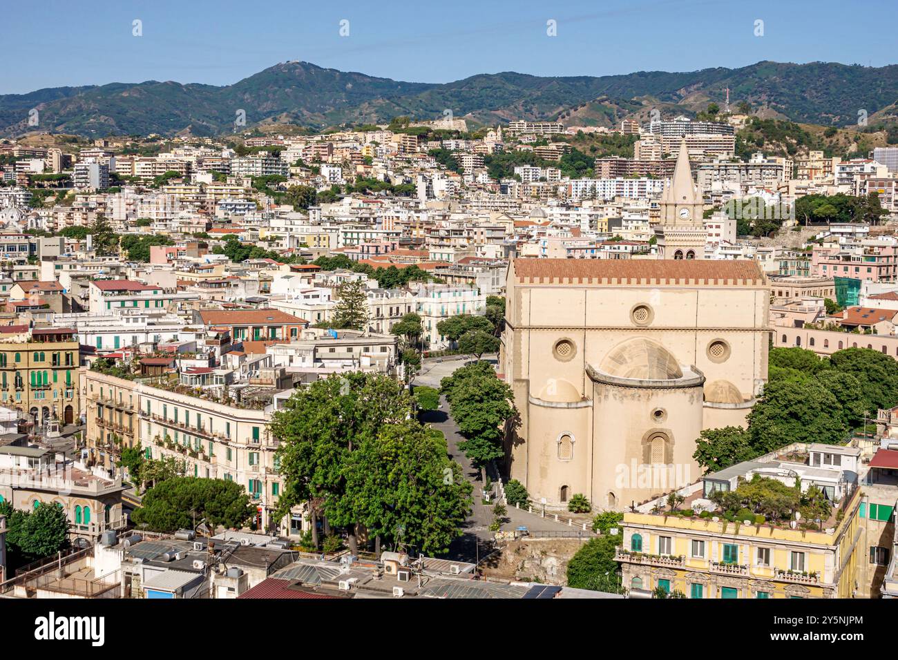 Messina Sicily Italy,city skyline buildings,outside exterior ...