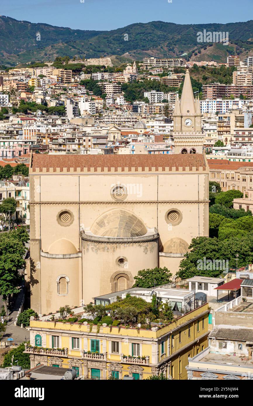 Messina Sicily Italy,city skyline buildings,outside exterior ...