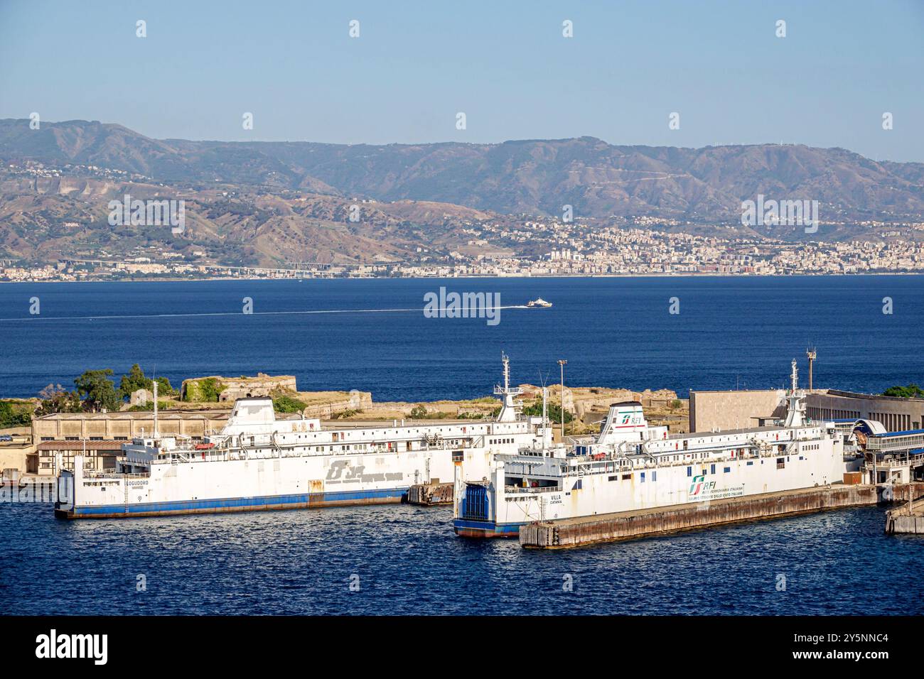 Messina Sicily Italy,Port of Messina,Porto di Messina,Mediterranean Sea ...
