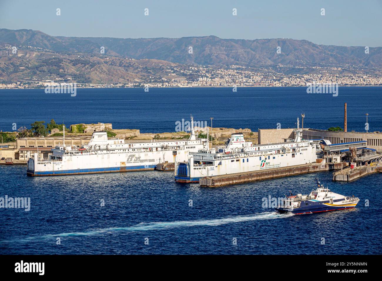 Messina Sicily Italy,Port of Messina,Porto di Messina,Mediterranean Sea ...