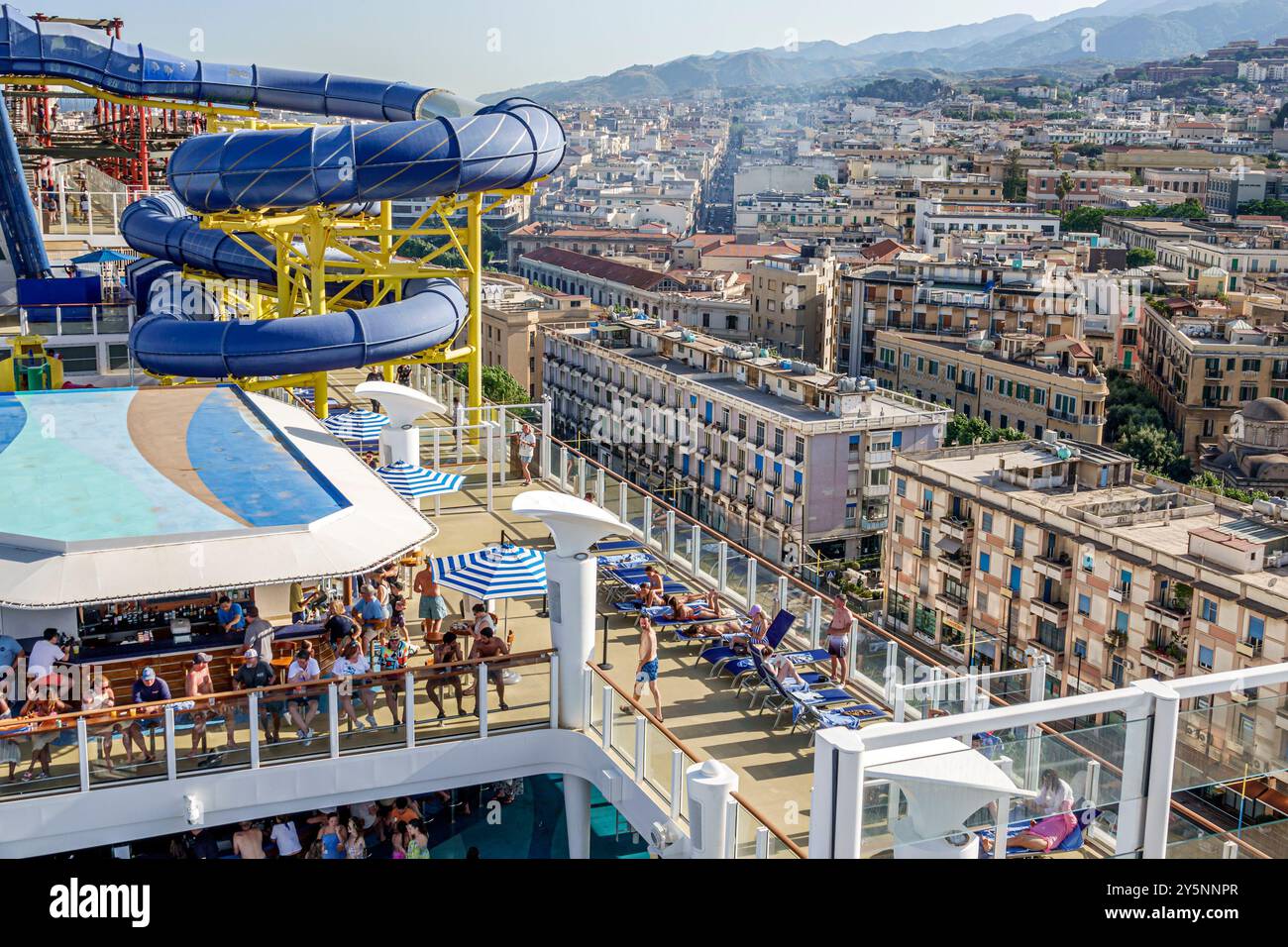 Messina Sicily Italy,Norwegian Cruise Line NCL ship,Escape 10-day ...