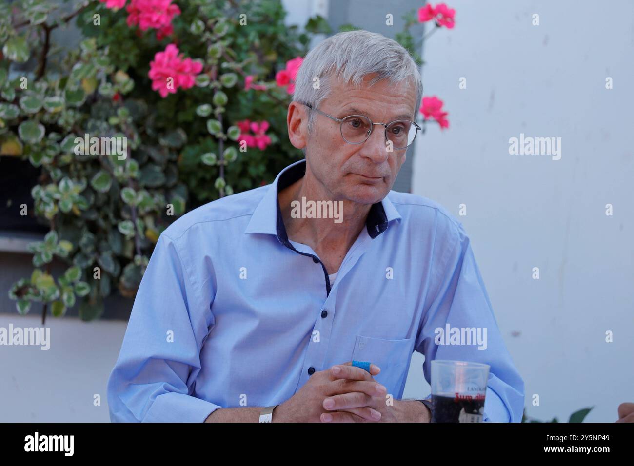 Brandenburgischen AfD-Spitzenkandidat, Hans-Christoph Berndt ...